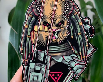 Alien Xenomorph Face Hugger Vinyl Sticker - Etsy