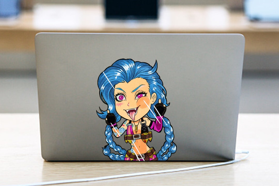 Jinxie Splat Girl Peeker Vinyl Sticker 6 - Etsy
