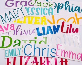 Word Vinyl Decal - Etsy