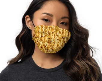Noodles Face Mask - Etsy