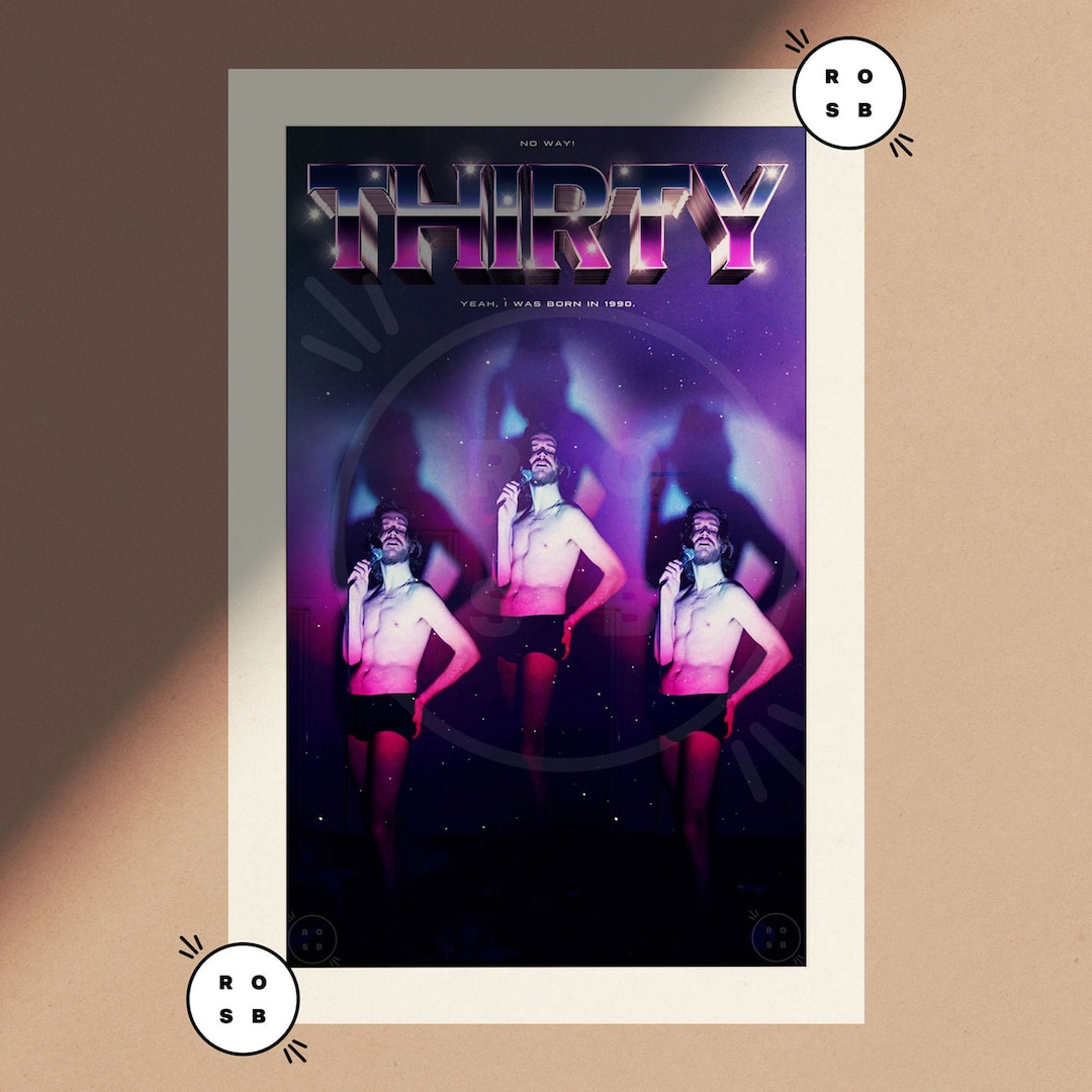 Bo Burnham Poster: 30 - Etsy