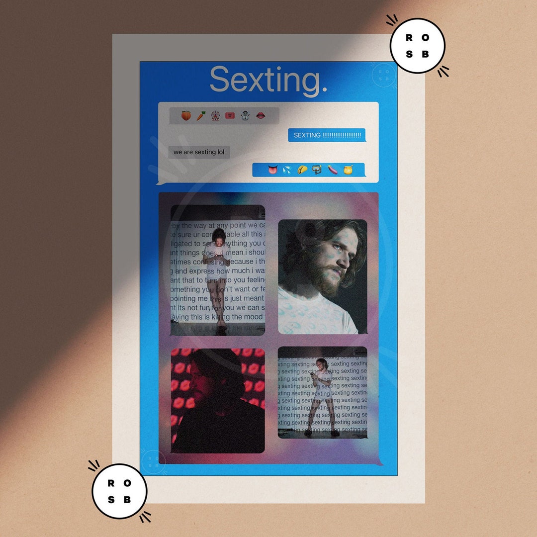 Bo Burnham Poster: Sexting - Etsy