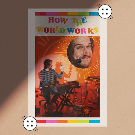 Bo Burnham Poster: How the World Works - Etsy