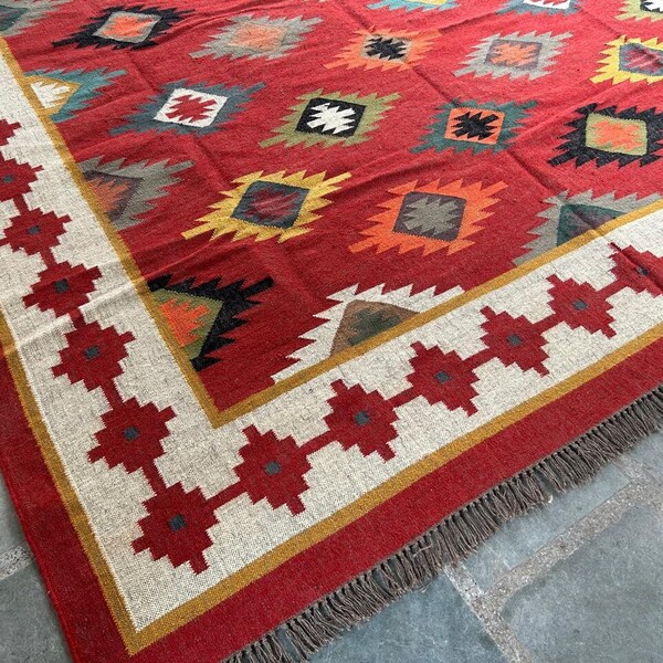 Aztec Rug - Etsy