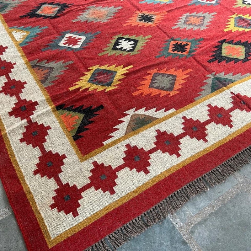 Aztec Rug - Etsy
