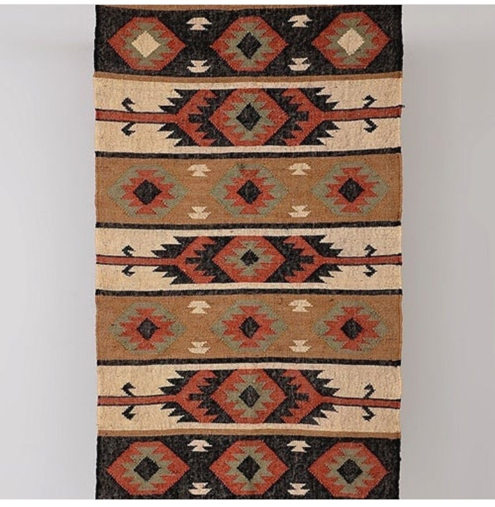 Handmade Navajo Kilim Rug Aztec Rug Accent Rug Outdoor - Etsy