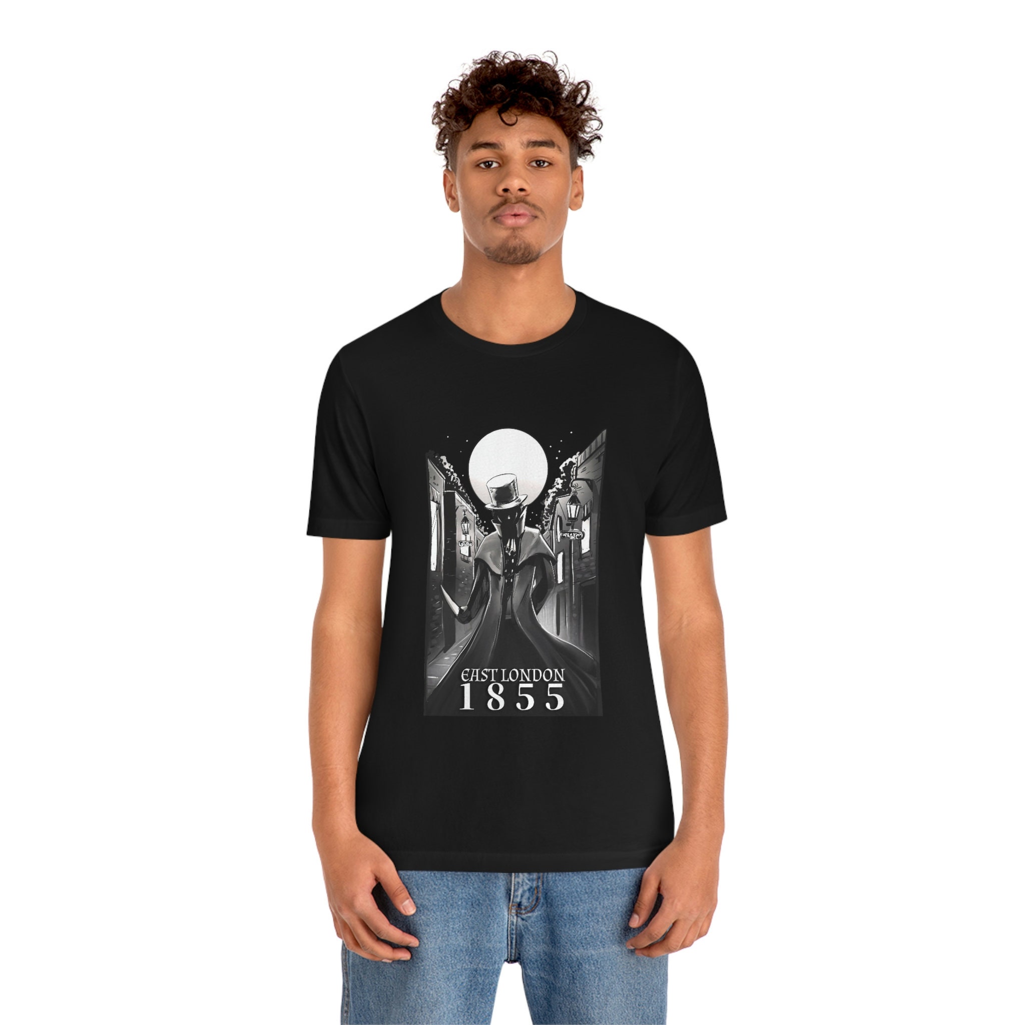 Jack the Ripper T-shirt | 100% Cotton Adult T-shirt | East London 1855 ...