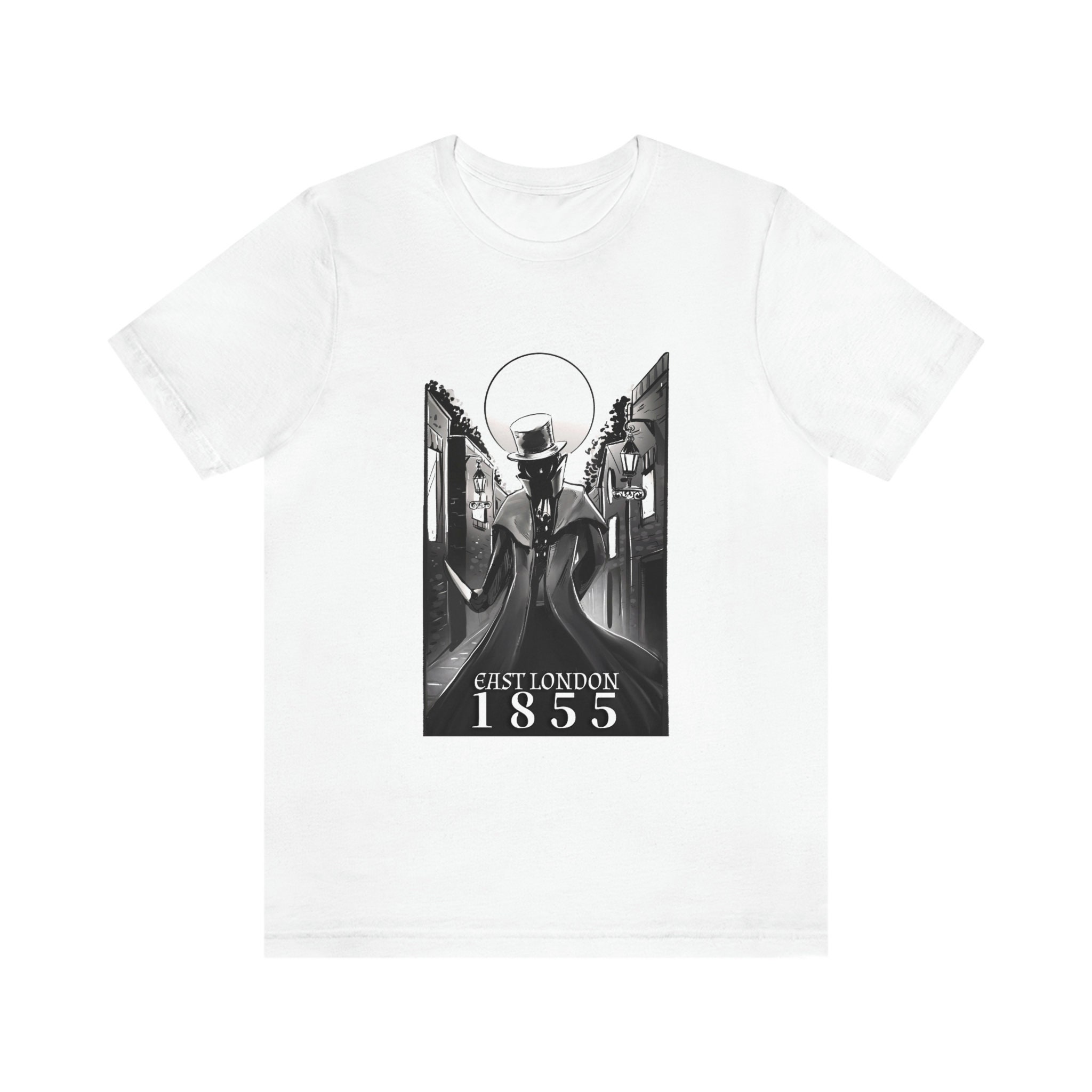 Jack the Ripper T-shirt | 100% Cotton Adult T-shirt | East London 1855 ...