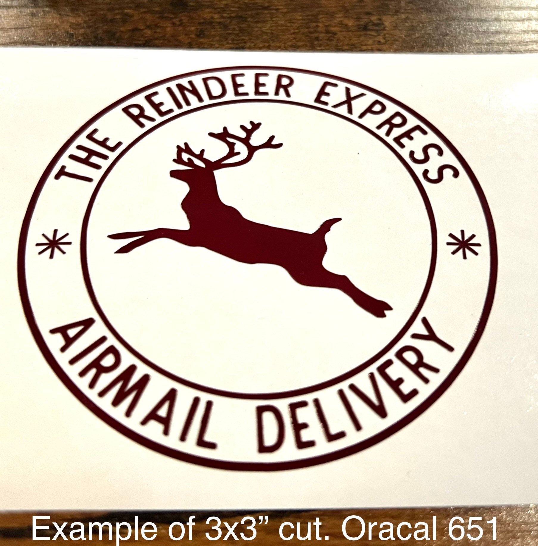 Reindeer Express SVG - Digital DIY Gift Label - Etsy