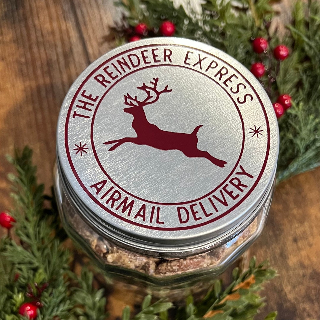 Reindeer Express SVG - Digital DIY Gift Label - Etsy