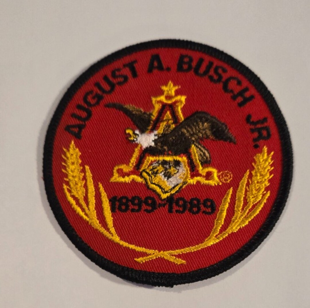 August A. Busch Jr 1899-1989 Memorial Patch, 3.5" Round - Etsy