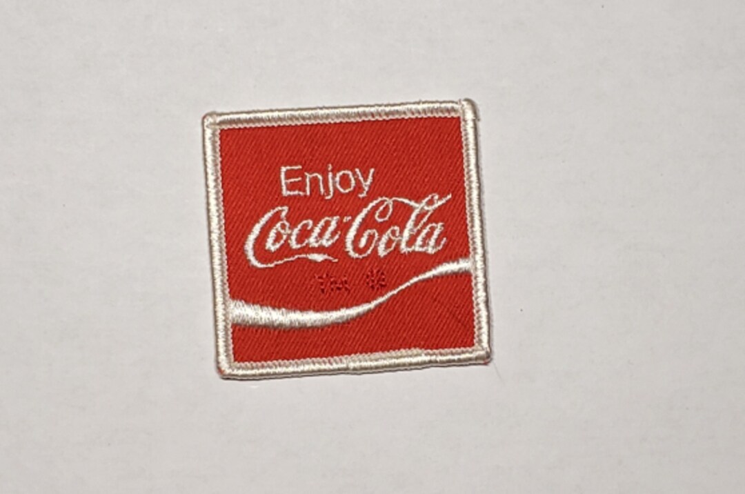Enjoy Coca-cola Small Vintage Sew-on Patch, Red/white, 2" H X 2" W - Etsy