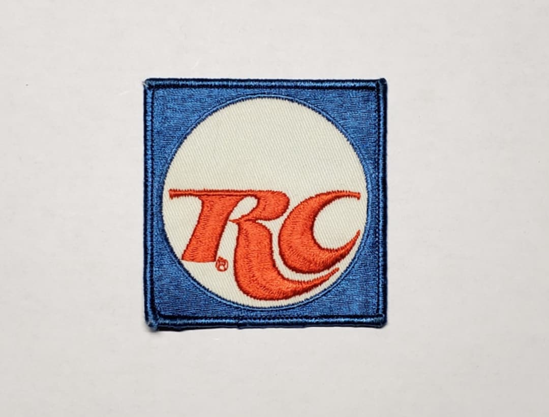 RC Cola Embroidered Vintage Sew-on Patch, Blue/white/red, 3x3 - Etsy