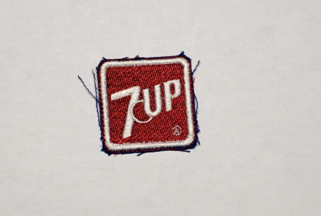 7UP Embroidered Vintage Sew-on Patch, Red/white, 1.5x1.5, 1987-1989 - Etsy