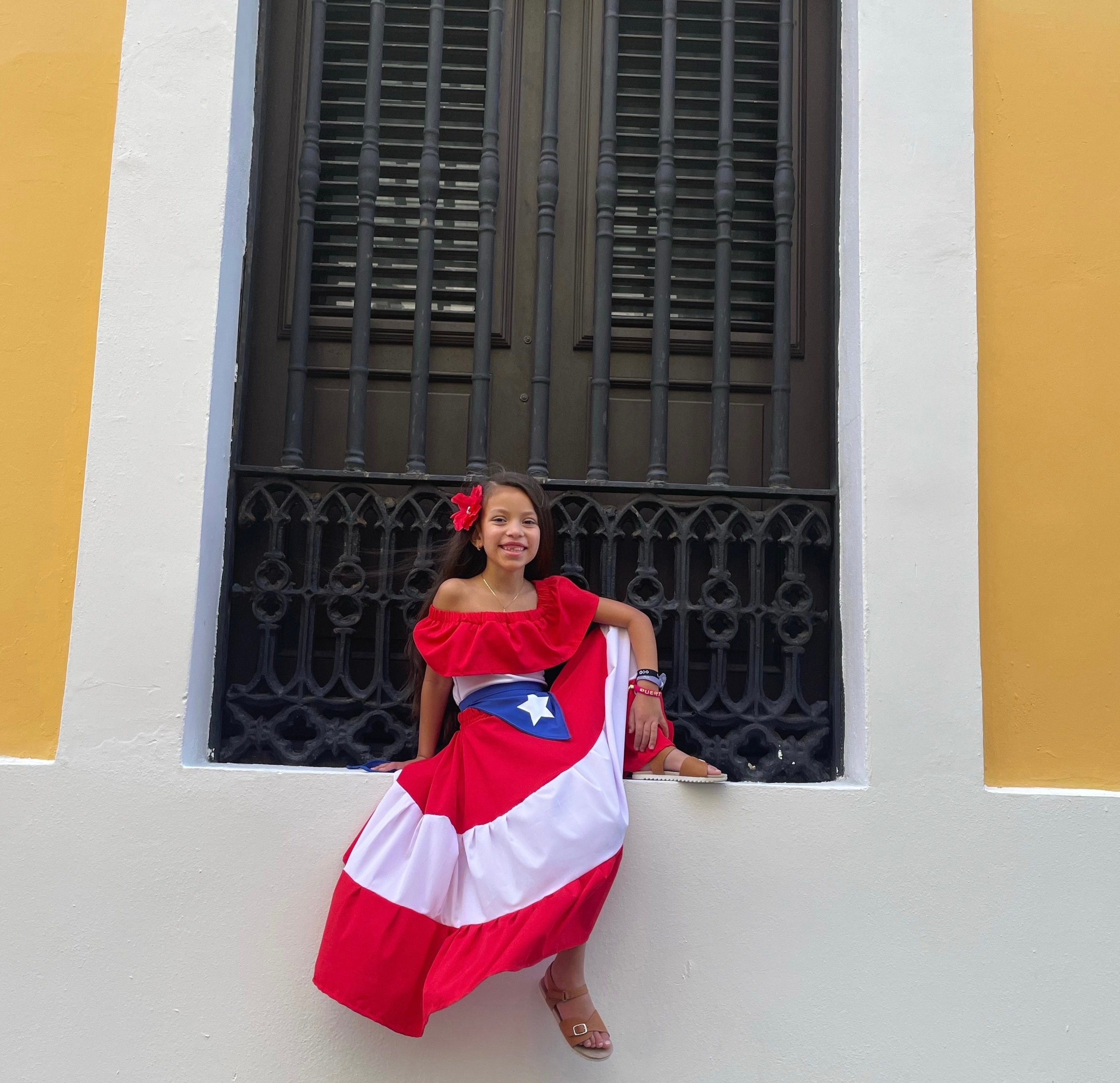 Traditional Puerto Rico Dress