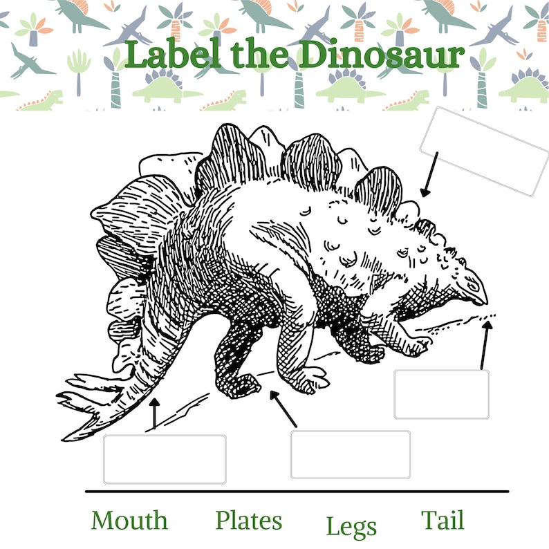 Dinos Love Learning: an Activity Book for Kids - Etsy