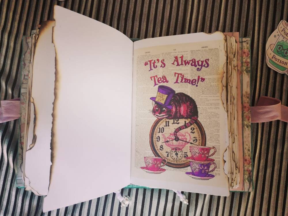 Diary Alice in Wonderland - Etsy