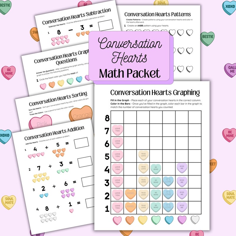 Conversation Hearts - Etsy