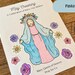 May Crowning Activity May Crowning Coloring May Crowning Craft May ...