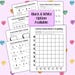 Conversation Hearts Math Packet: Valentine's Day Activity (PDF) - Etsy
