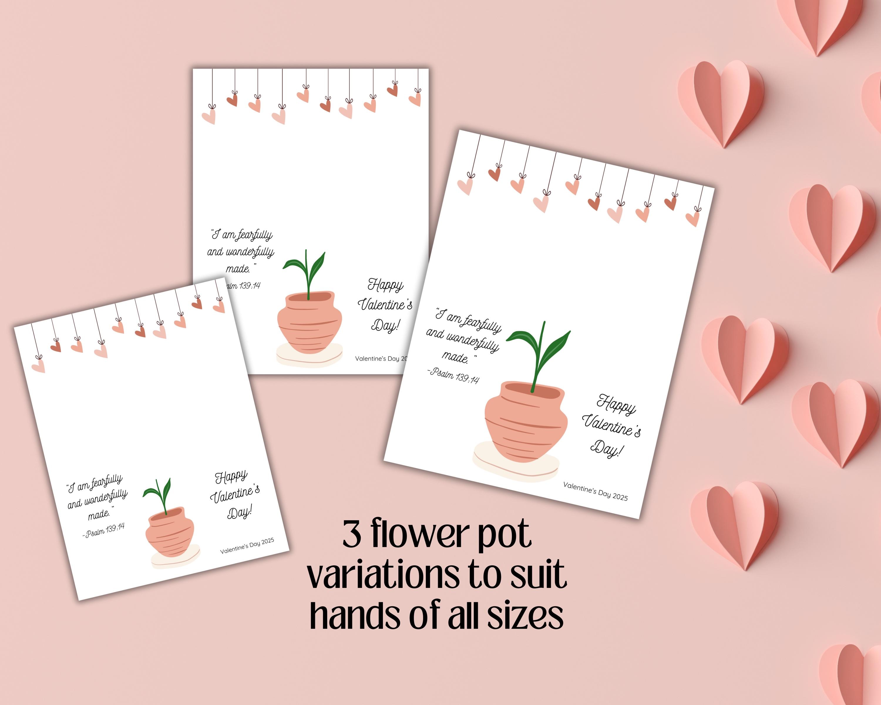 Valentine's Day Handprint Craft Religious Valentine's Day Activity ...