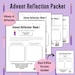 Advent Reflection Packet for Kids (digital Download) - Etsy
