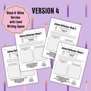 Advent Reflection Packet for Kids (digital Download) - Etsy