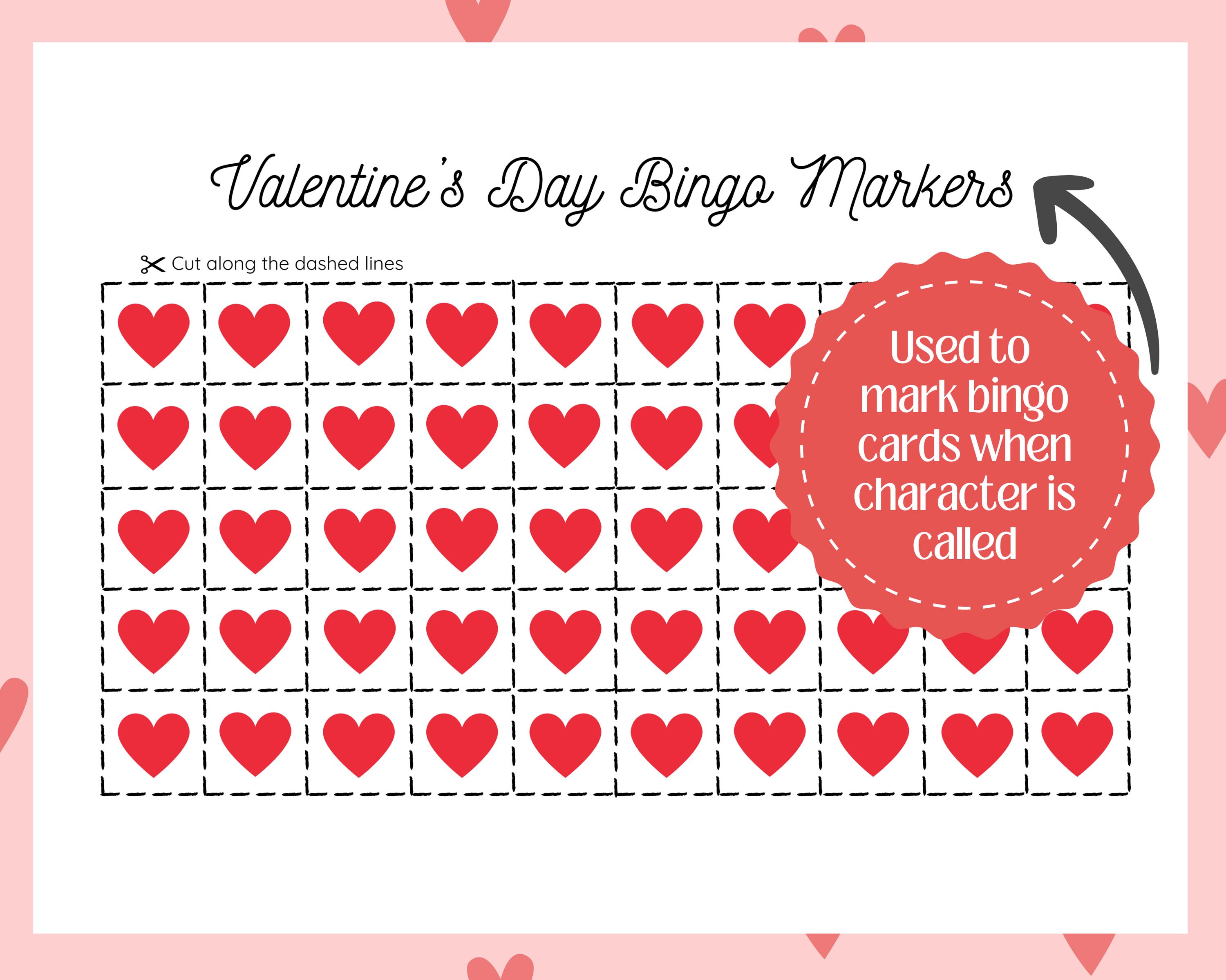 Religious Valentine's Day Bingo Game: Christian Kids Activity (PDF) - Etsy
