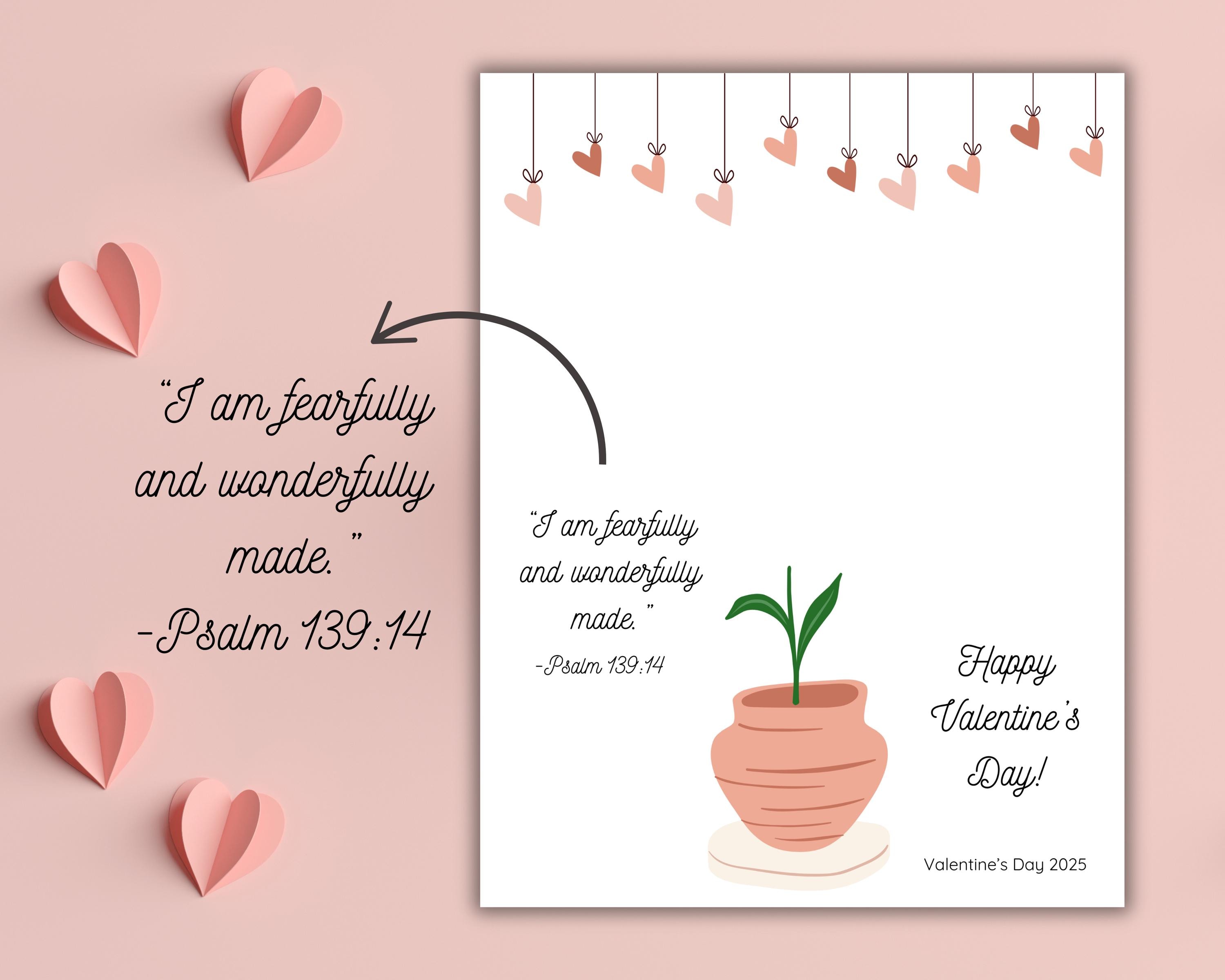 Valentine's Day Handprint Craft Religious Valentine's Day Activity ...