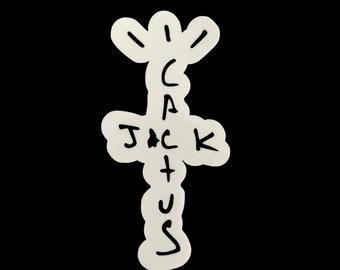 Travis Scott Cactus Jack Vinyl Decal - Etsy