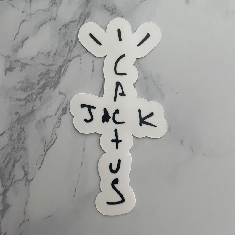 Cactus Jack Logo Sticker | Travis Scott Sticker | Jackboys | Glossy ...