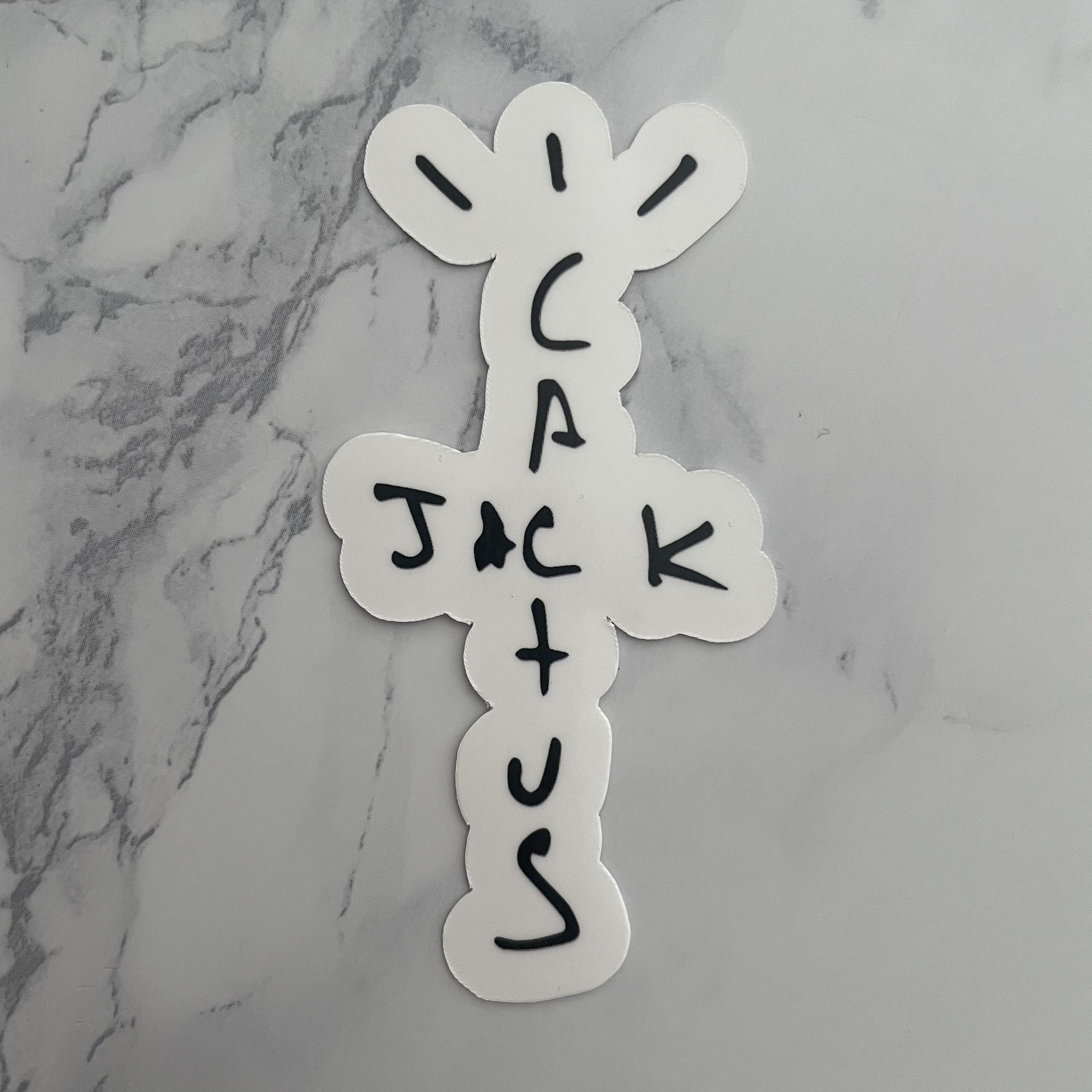 Cactus Jack Logo Sticker | Travis Scott Sticker | Jackboys | Glossy ...