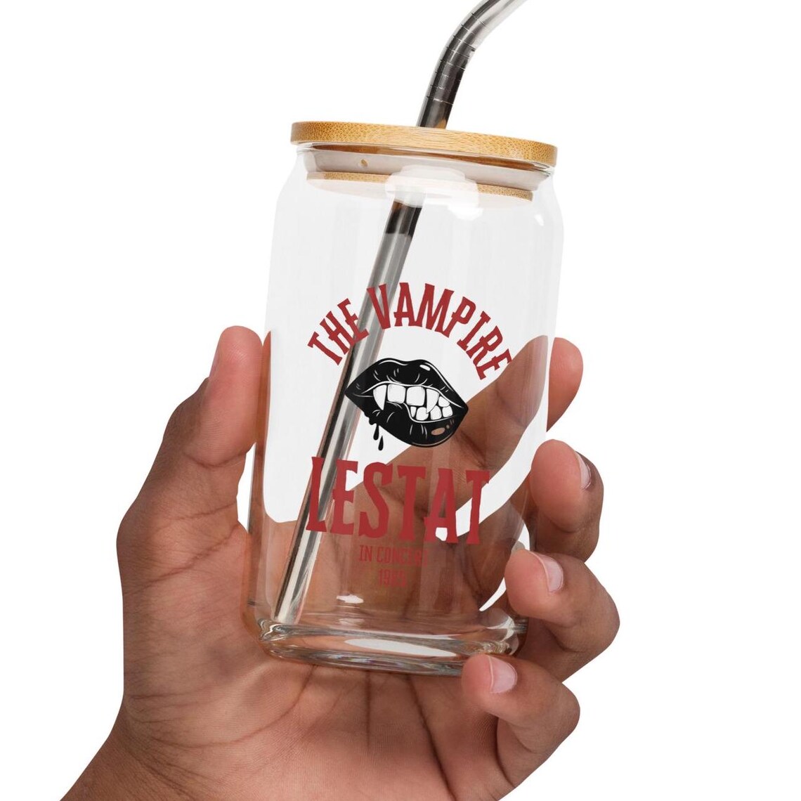 The Vampire Lestat Iced Coffee Glass, Vampire Coffee, Cup Interview ...
