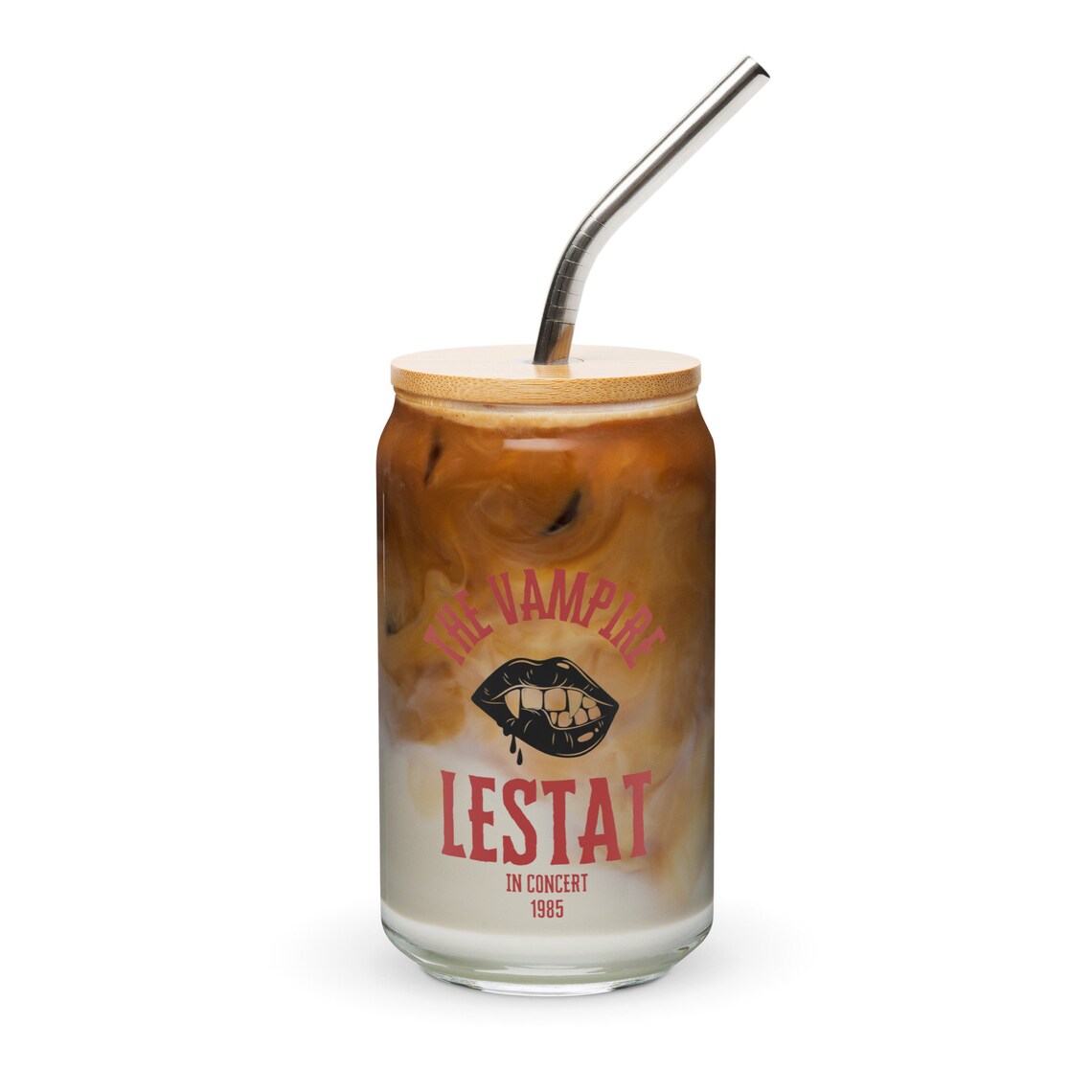 The Vampire Lestat Iced Coffee Glass, Vampire Coffee, Cup Interview ...