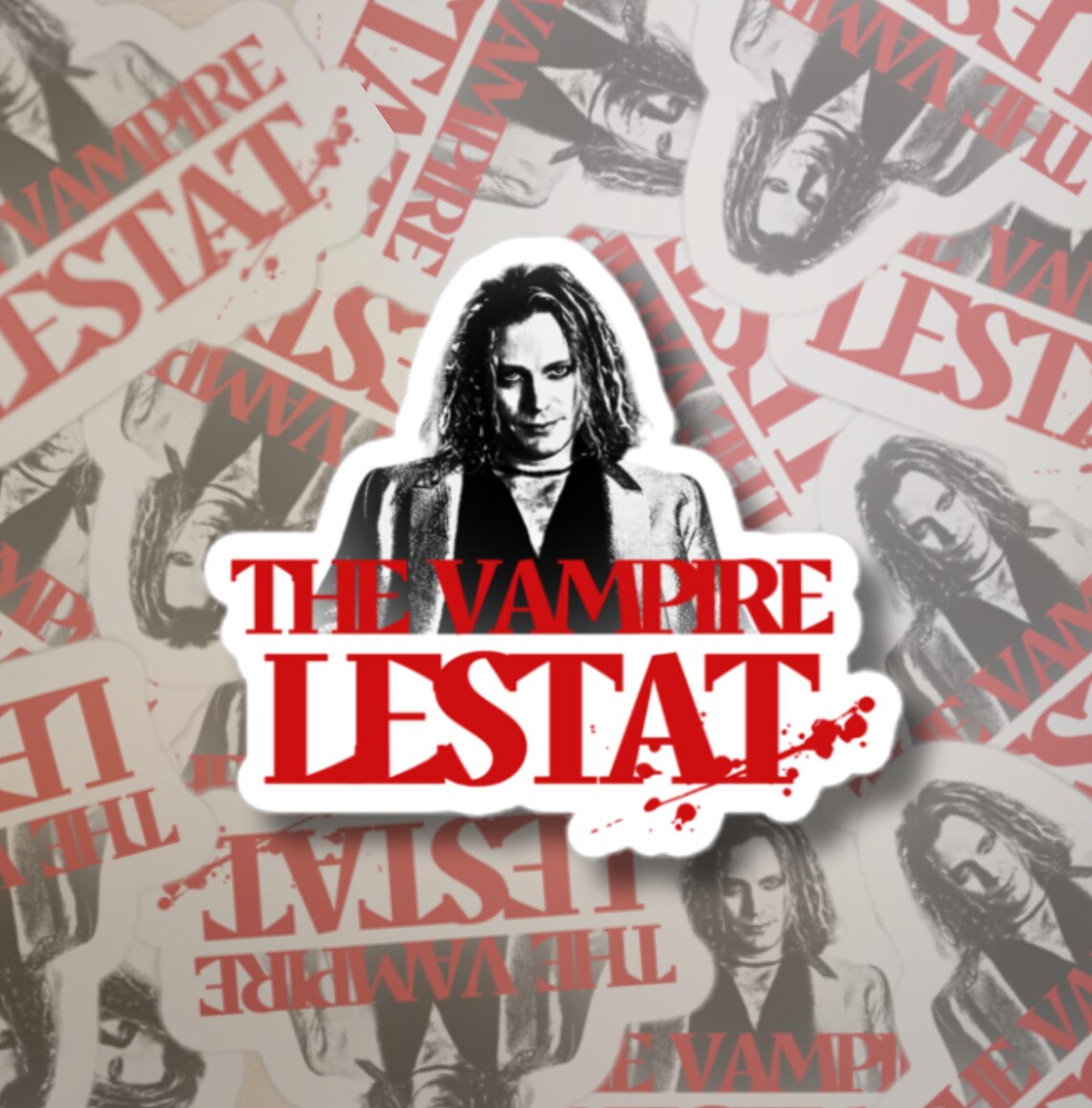 The Vampire Lestat BLOOD Sticker | Interview With the Vampire 3x3 in ...