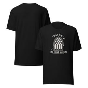 Long Live the Black Parade Shirt | MCR Inspired Tour Concert Tee | Emo ...