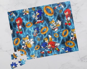 Sonic the Hedgehog Jigsaw Puzzle - Etsy