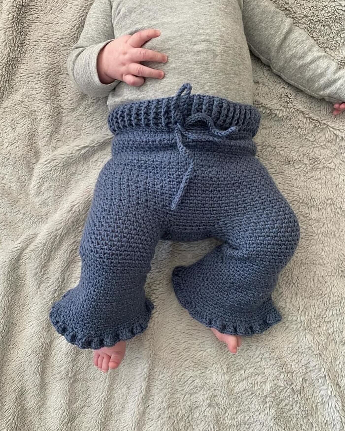 CROCHET PATTERN // Baby Flare Pants // Crochet Baby Pants // Sizes 0-18 ...