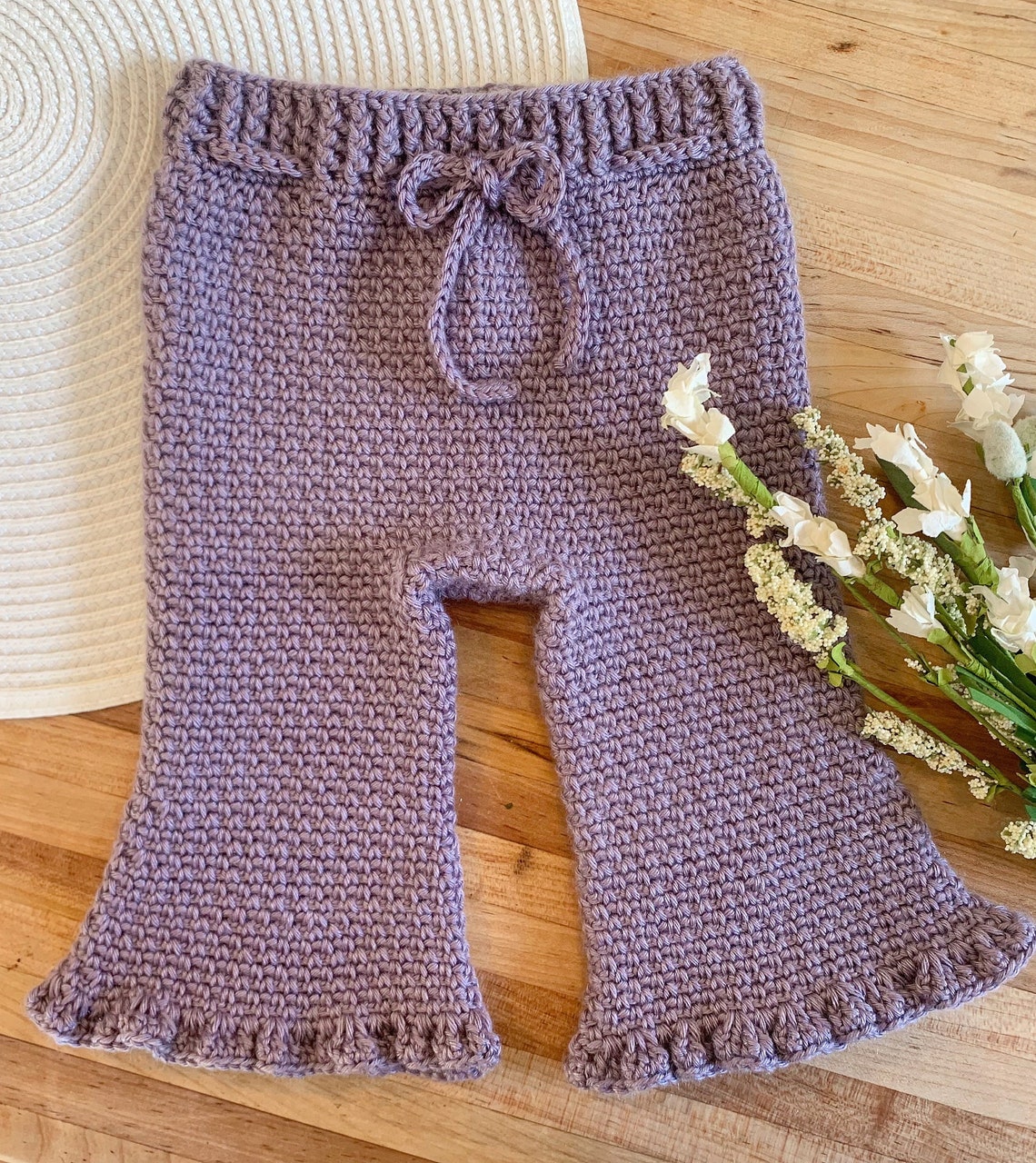 CROCHET PATTERN // Baby Flare Pants // Crochet Baby Pants // Sizes 0-18 ...