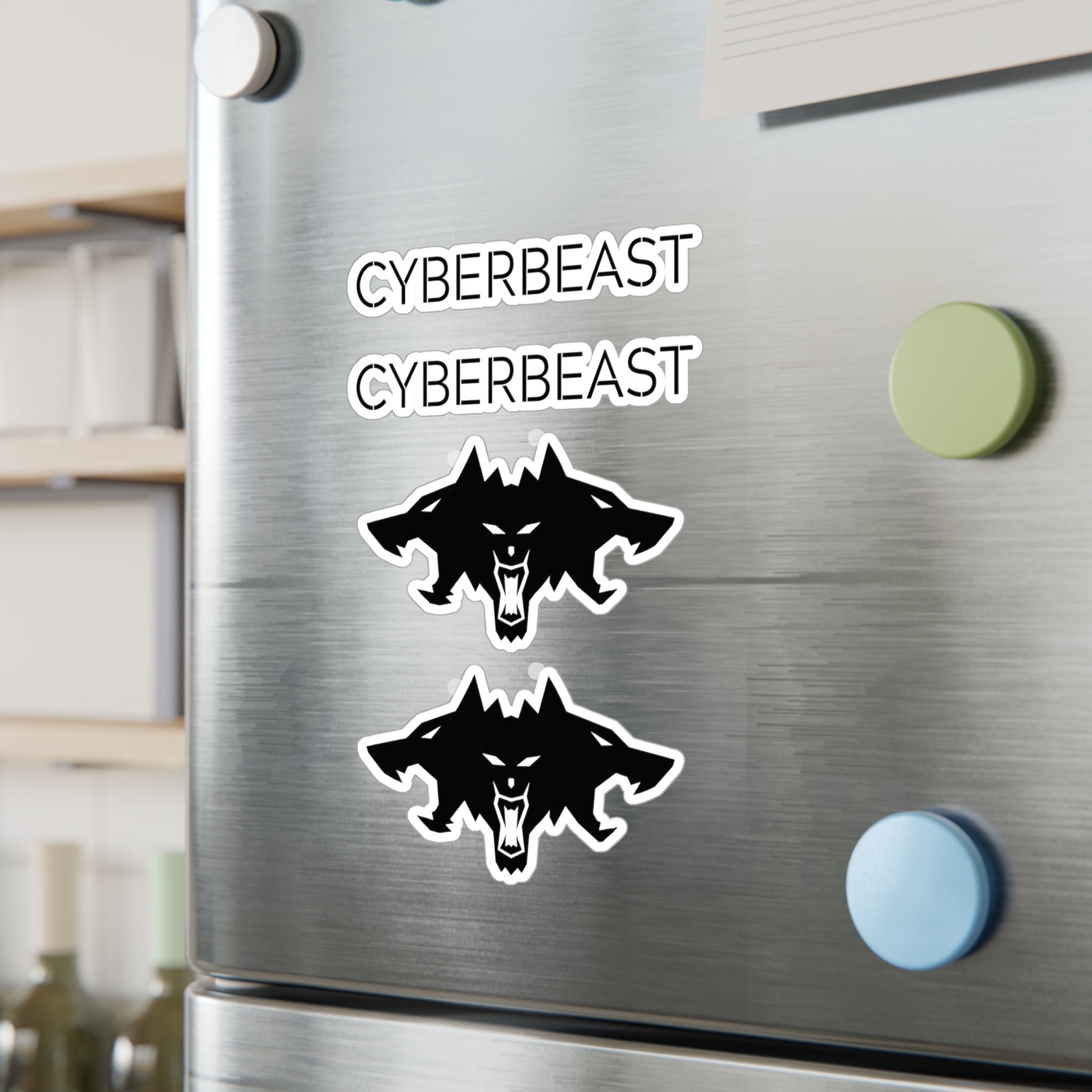 Cybertruck Beast Mode CYBERBEAST Kiss-cut Vinyl Decals, Cool Tesla ...
