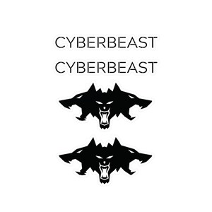 Cybertruck Beast Mode CYBERBEAST Kiss-cut Vinyl Decals, Cool Tesla ...