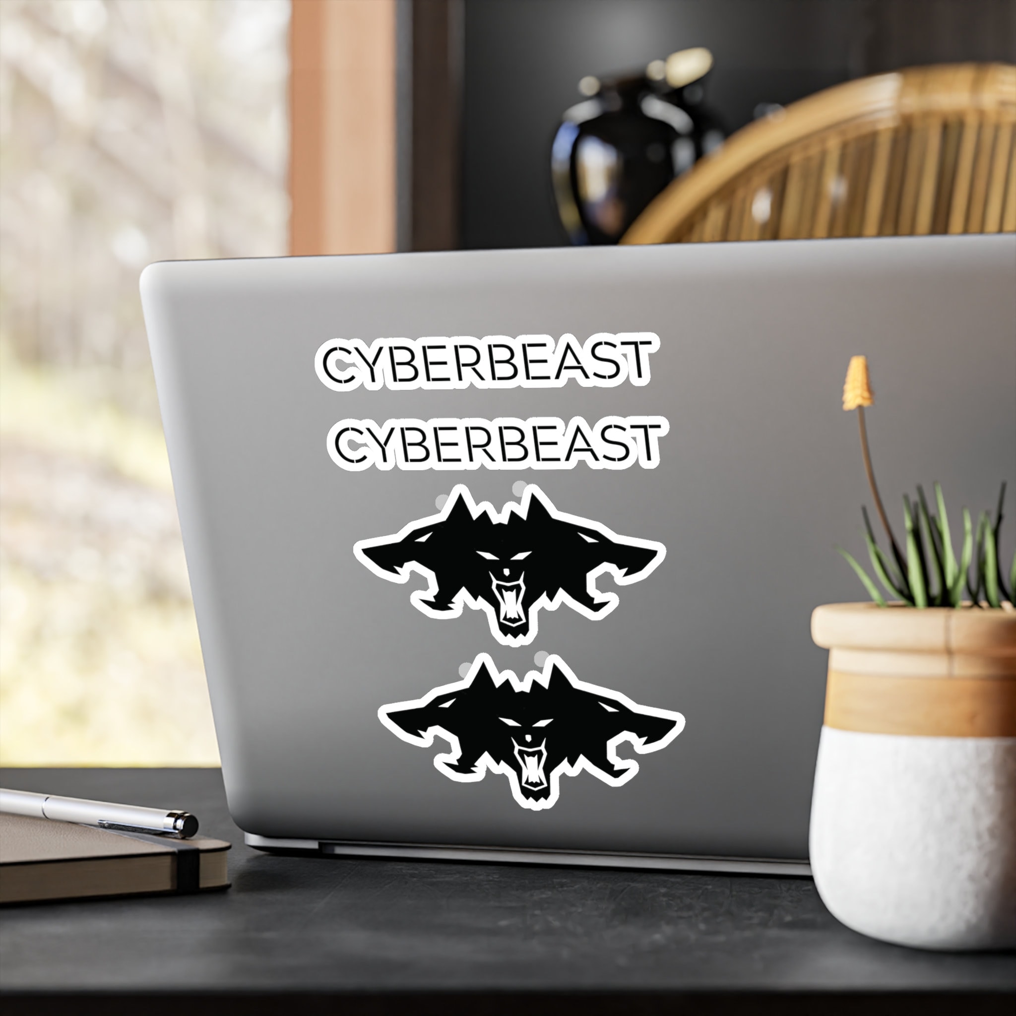 Cybertruck Beast Mode CYBERBEAST Kiss-cut Vinyl Decals, Cool Tesla ...