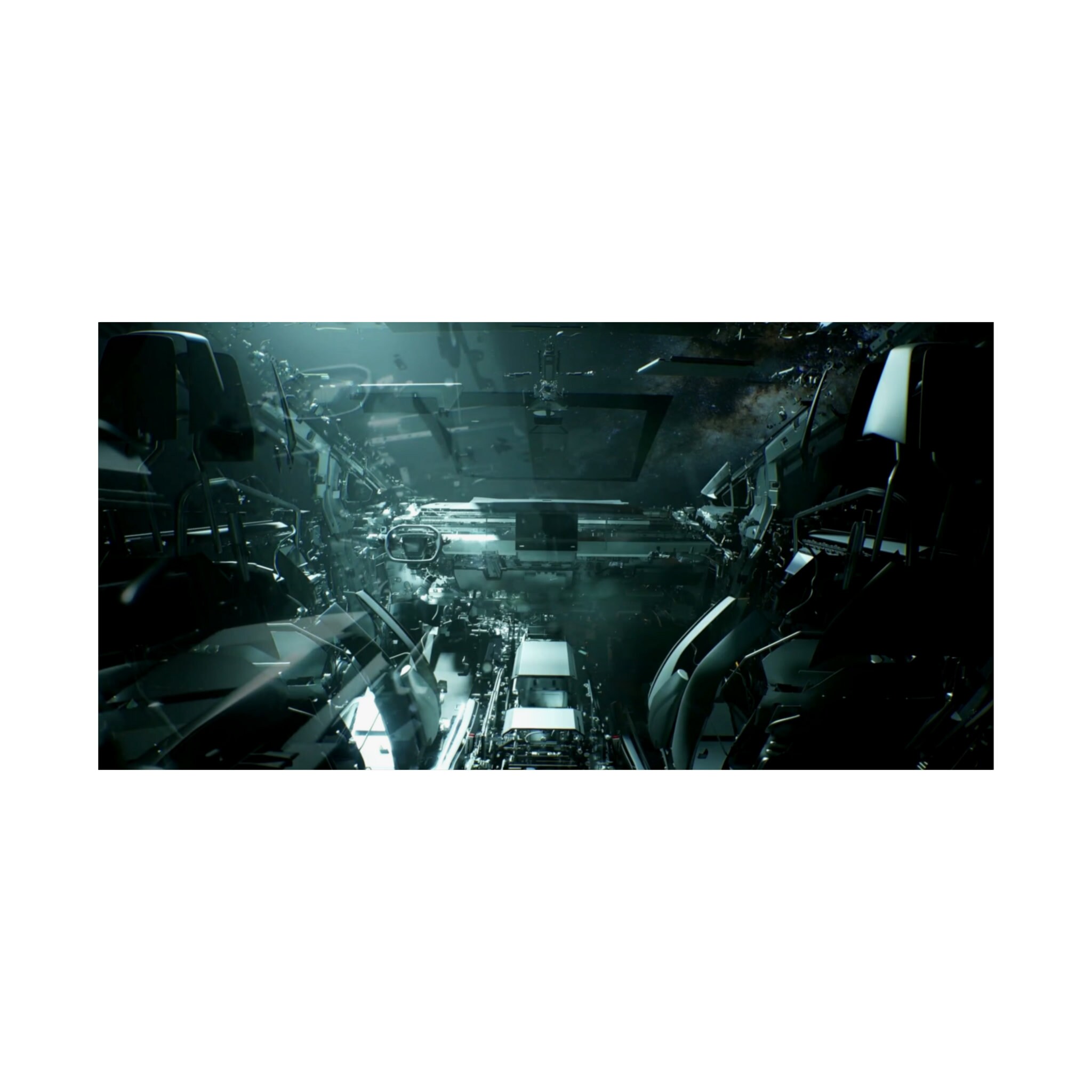 Tesla Cybertruck Exploded View From Inside V1 Matte Poster - Etsy