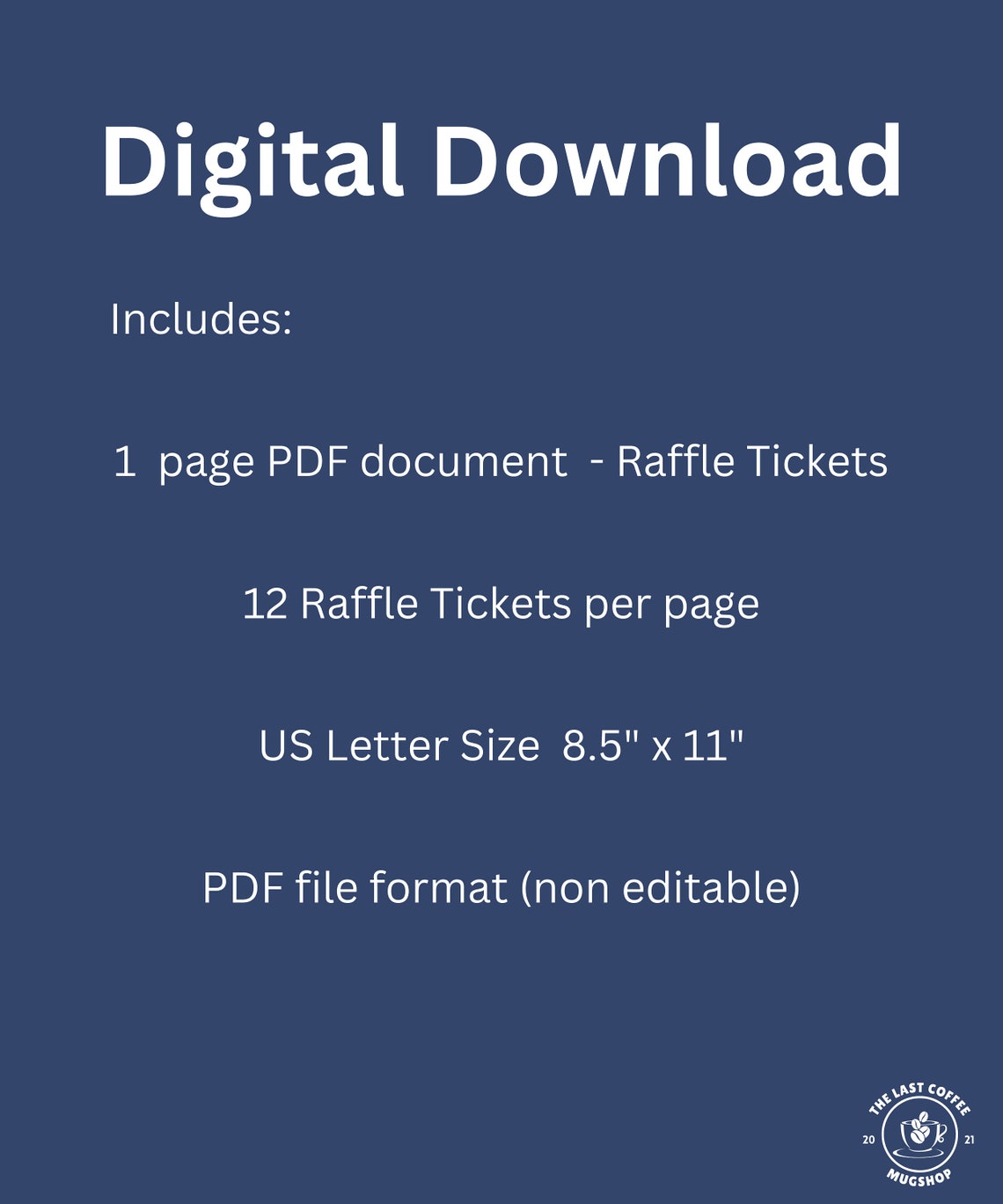 Printable Raffle Tickets, Enter to Win Printable Ticket, DIY Raffle ...