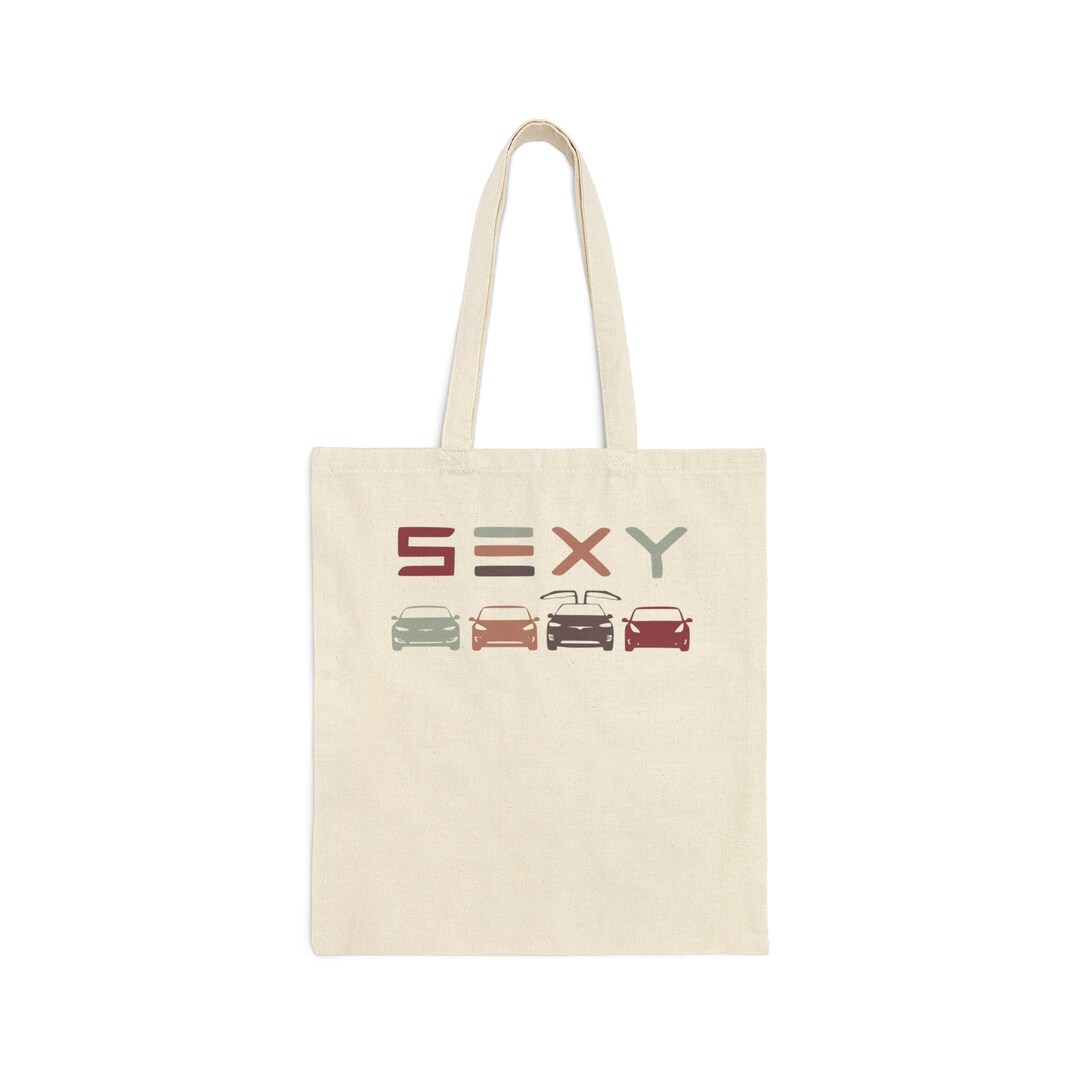 70's Boho S3XY Tote Bag, Tesla Models Sexy Tote Bag, Boho Style Tote ...