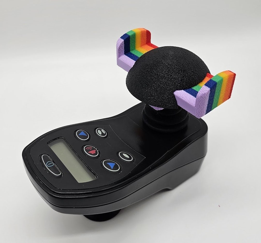 Power Wheelchair Dual Purpose Soft Touch Goal Post Joystick Knob ...