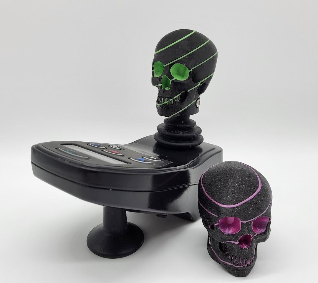 Wheelchair Powerchair Diagonal Stripe Skull Joystick Knob - Etsy