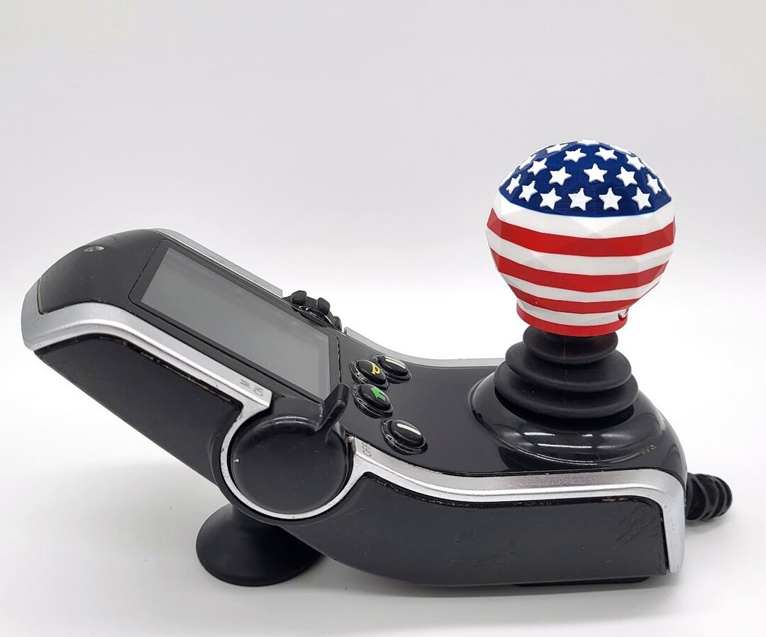 Power Wheelchair Accessory Powerchair Mobility Scooter American Flag Joystick Knob - Etsy