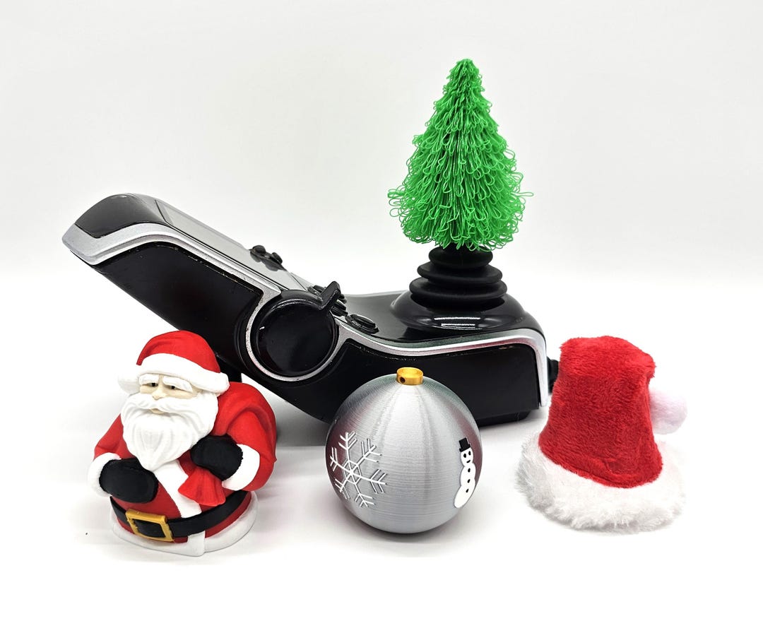 Christmas Holiday Joystick Combo Pack Power Wheelchair Accessory ...
