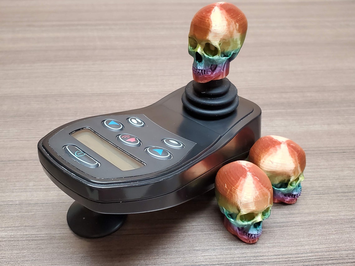 Wheelchair Powerchair Skull Joystick Knob | Etsy